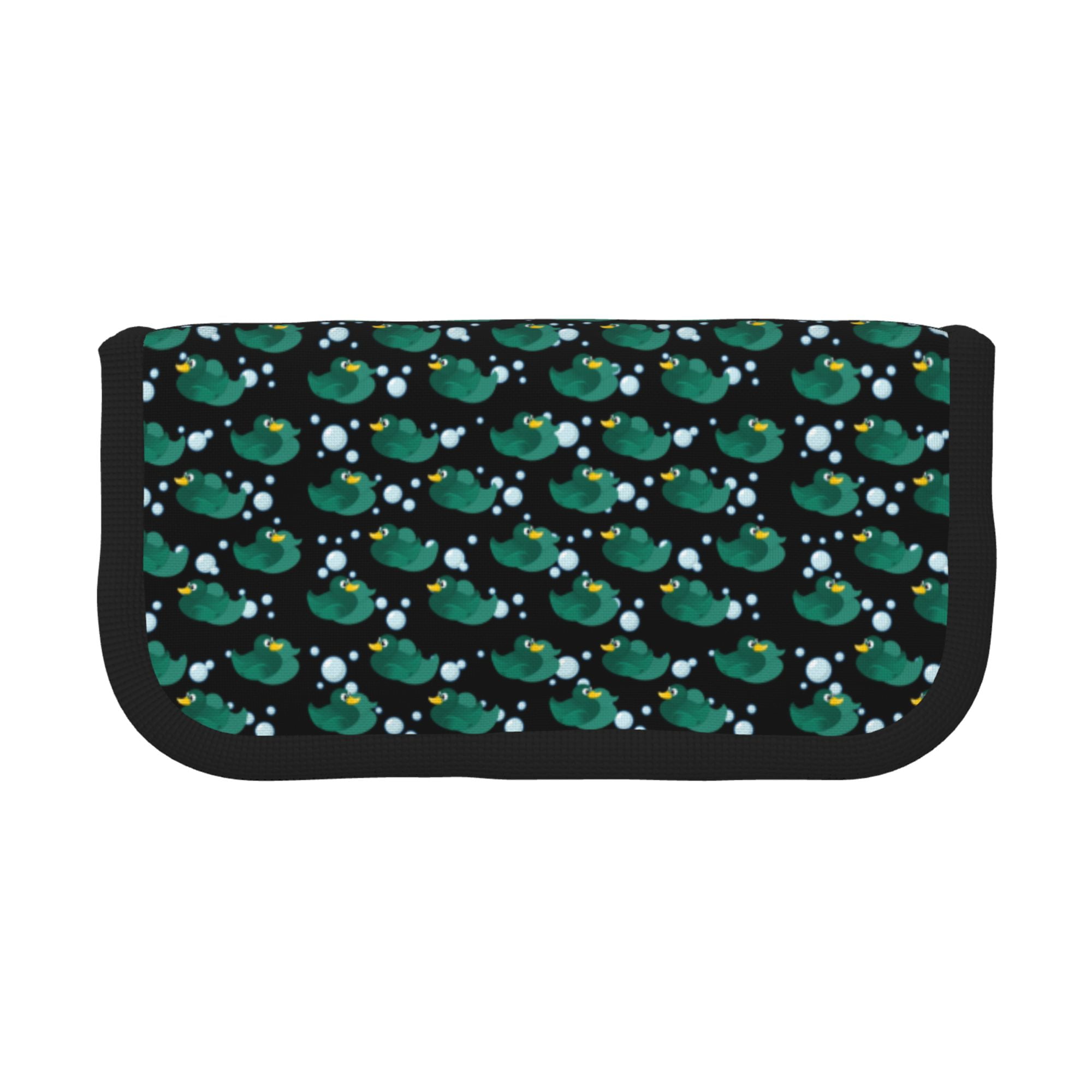 Canvas Pen Case Ducks Large Capacity Pencil Pouch Office Stationery ...