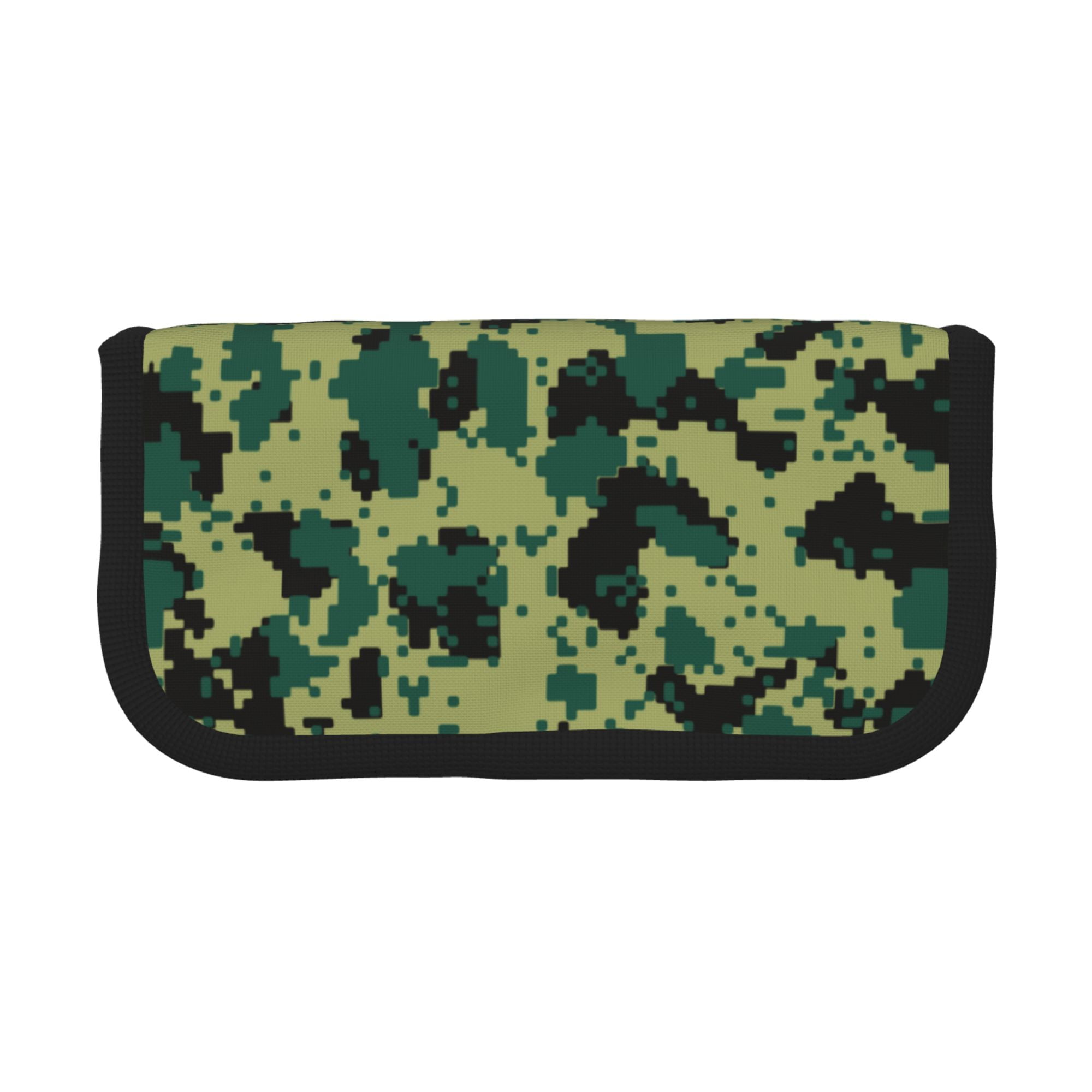 Canvas Pen Case Tricolor Camouflage Background Large Capacity Pencil ...