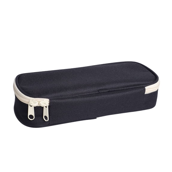 Canvas Pencil Case, Large Capacity Pencil Pouch, Multi-Slot Pencil Bag ...