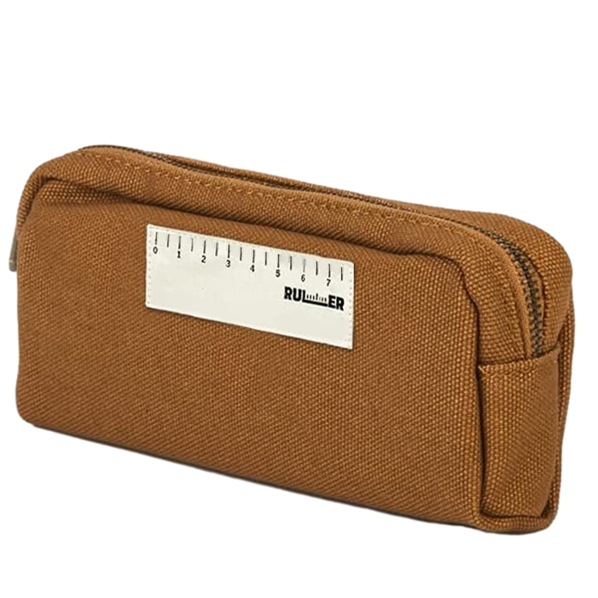 Canvas Pencil Case Pouch With Bag Ruler For Pens, Pencils, Markers, Art ...