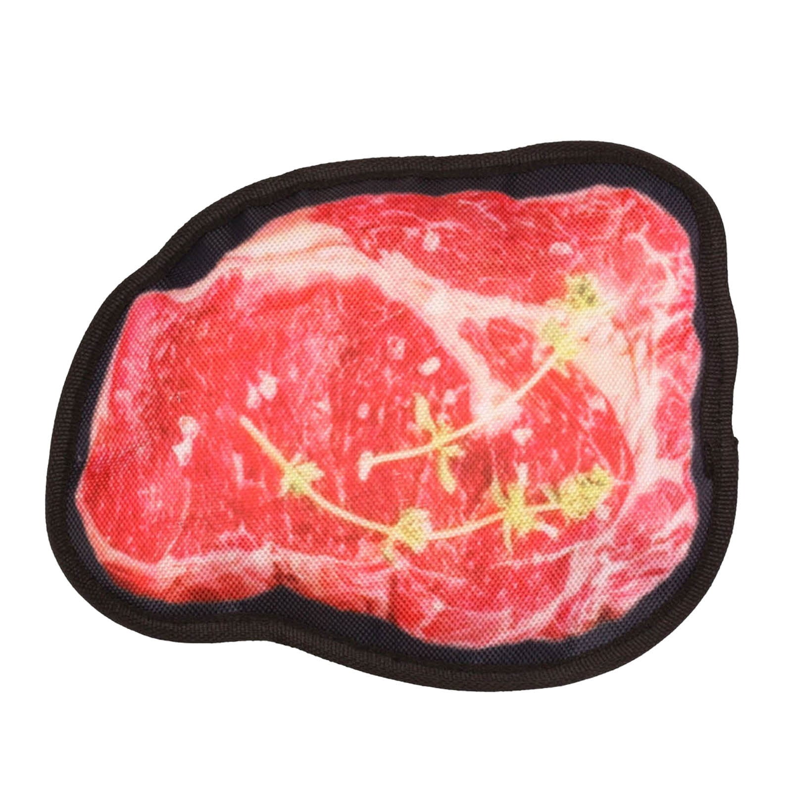 Canvas Pet Toys for Dogs - Teething and Biting, Pizza, Steak, Hamburger ...