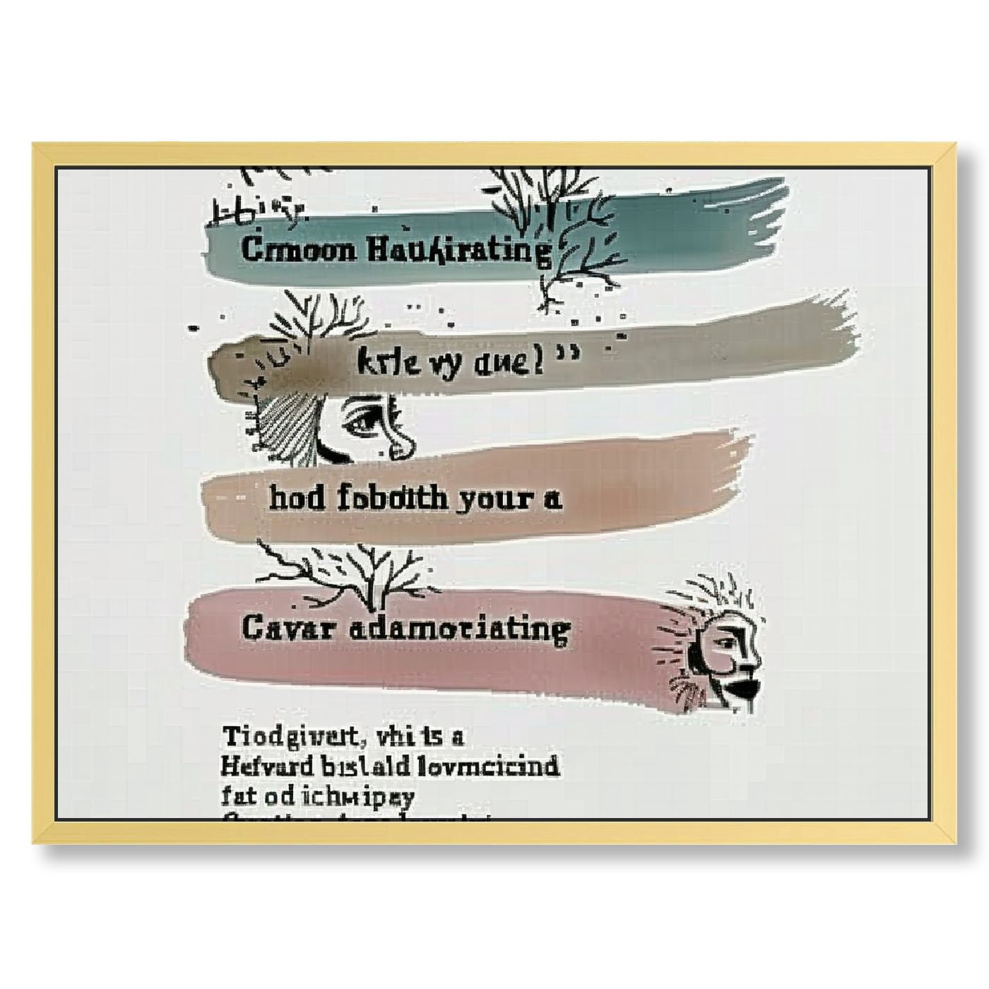 , Canvas Poster Wall Art Hanging Decor Print, Therapy Office Decor ...