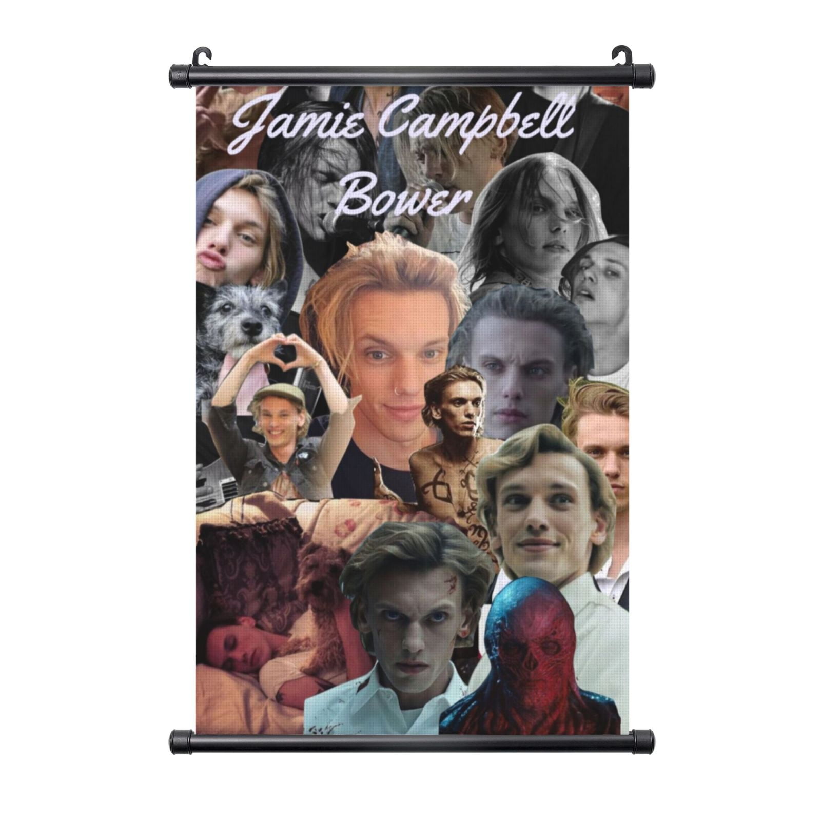 Canvas Poster Wall Artwork, Jamie Campbell Bower Shaft Hanging Banner ...