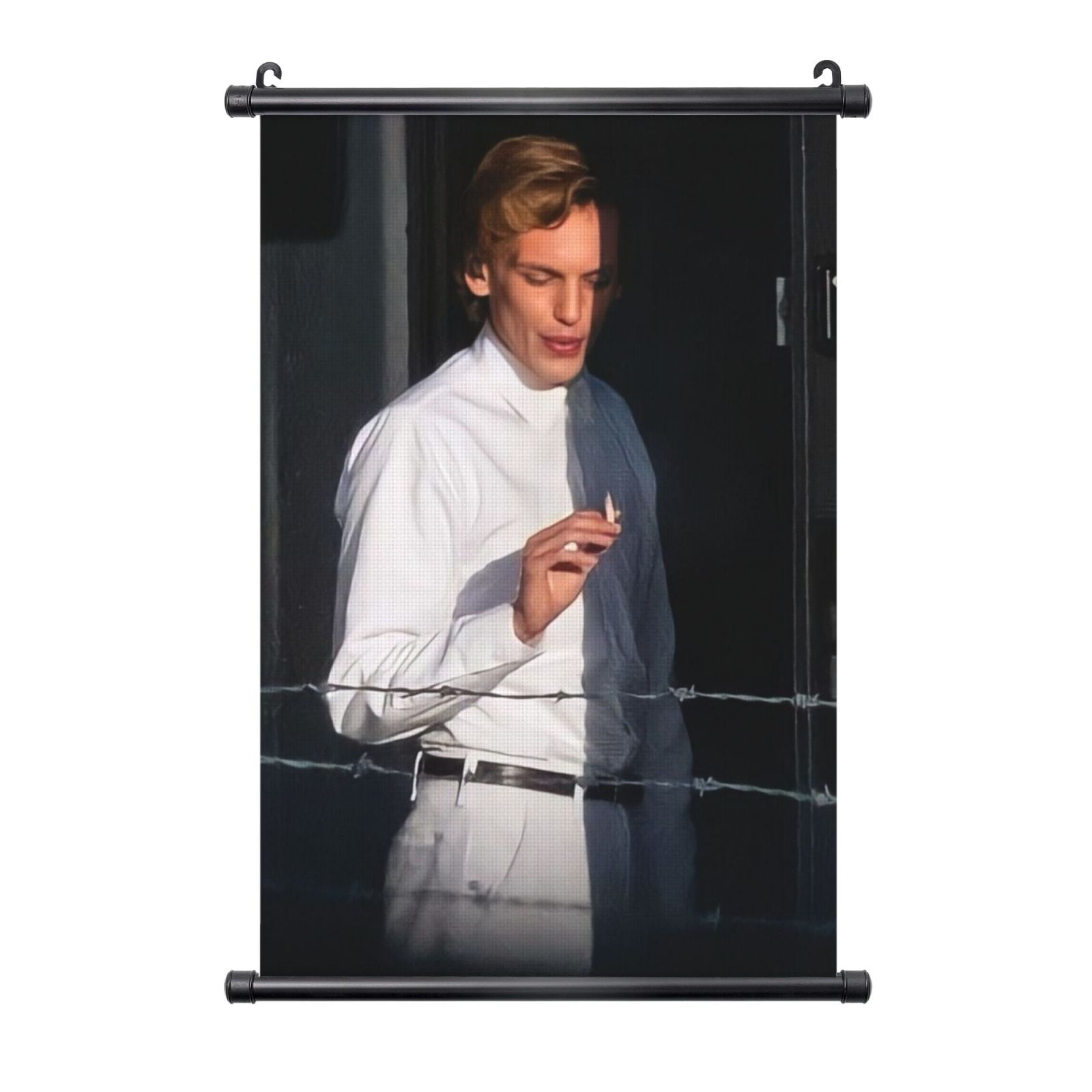 Canvas Poster Wall Artwork, Jamie Campbell Bower Shaft Hanging Banner ...