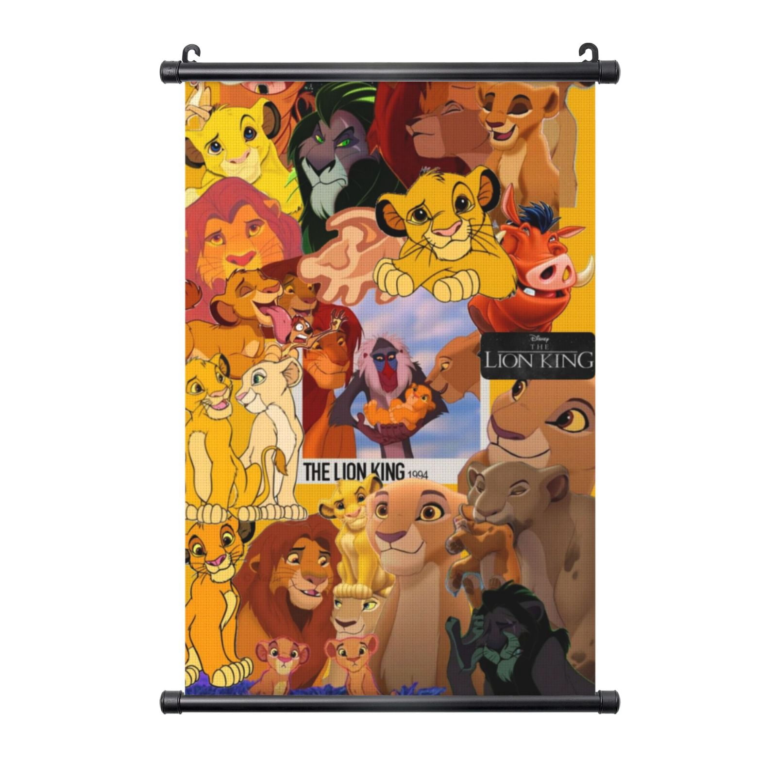 Canvas Poster Wall Artwork, The Lion King Shaft Hanging Banner With ...