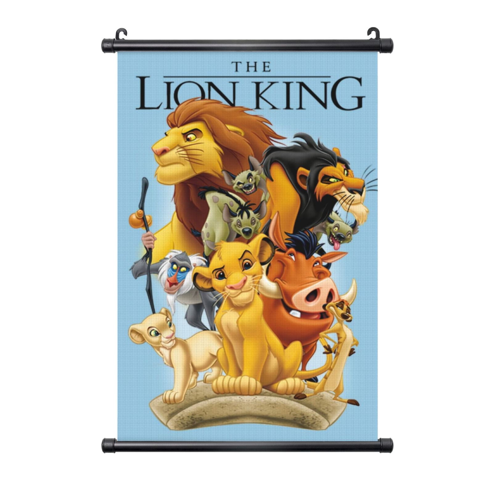 Canvas Poster Wall Artwork, The Lion King Shaft Hanging Banner With ...