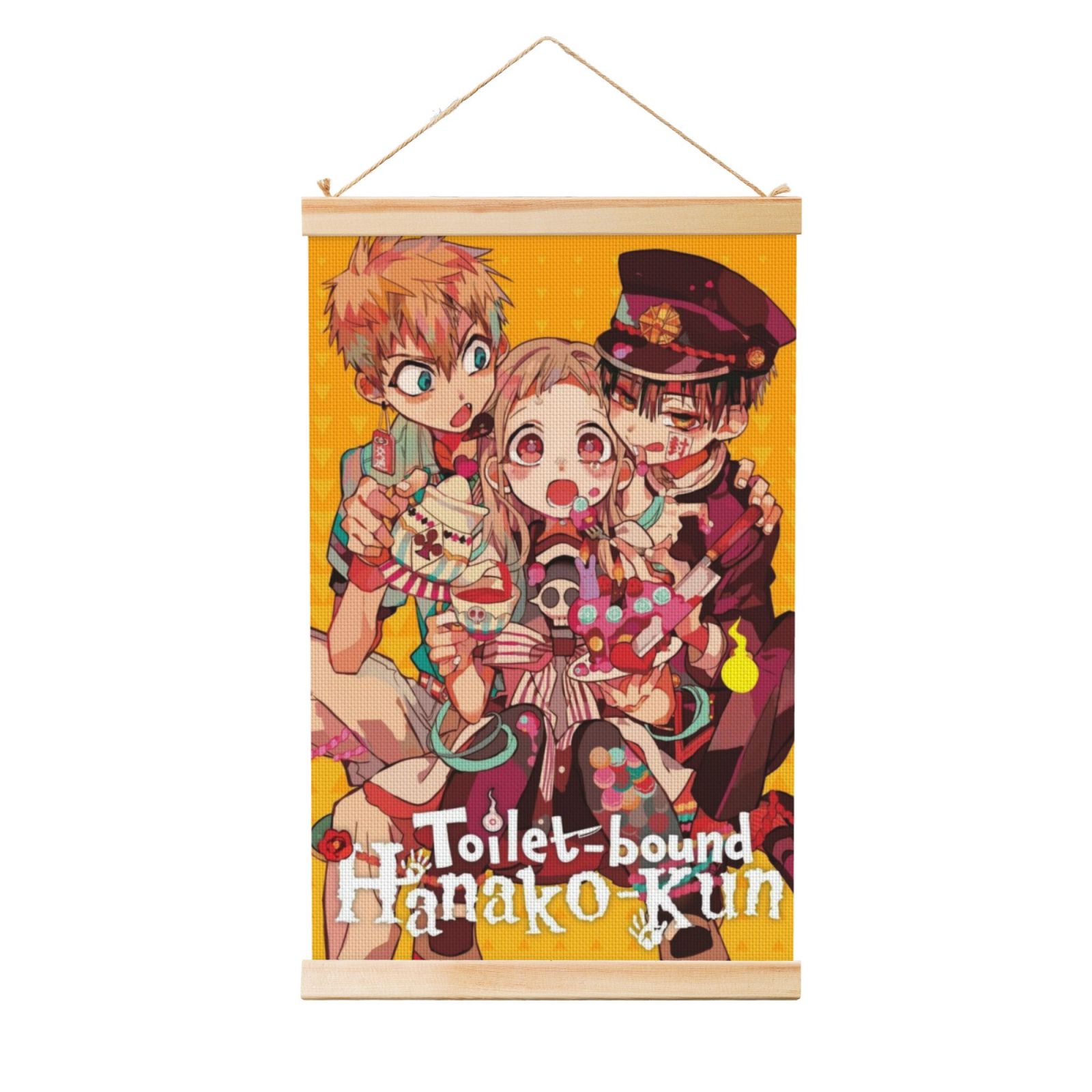 Canvas Poster Wall Artwork Toilet-bound Hanako-kun Shaft Hanging Banner ...