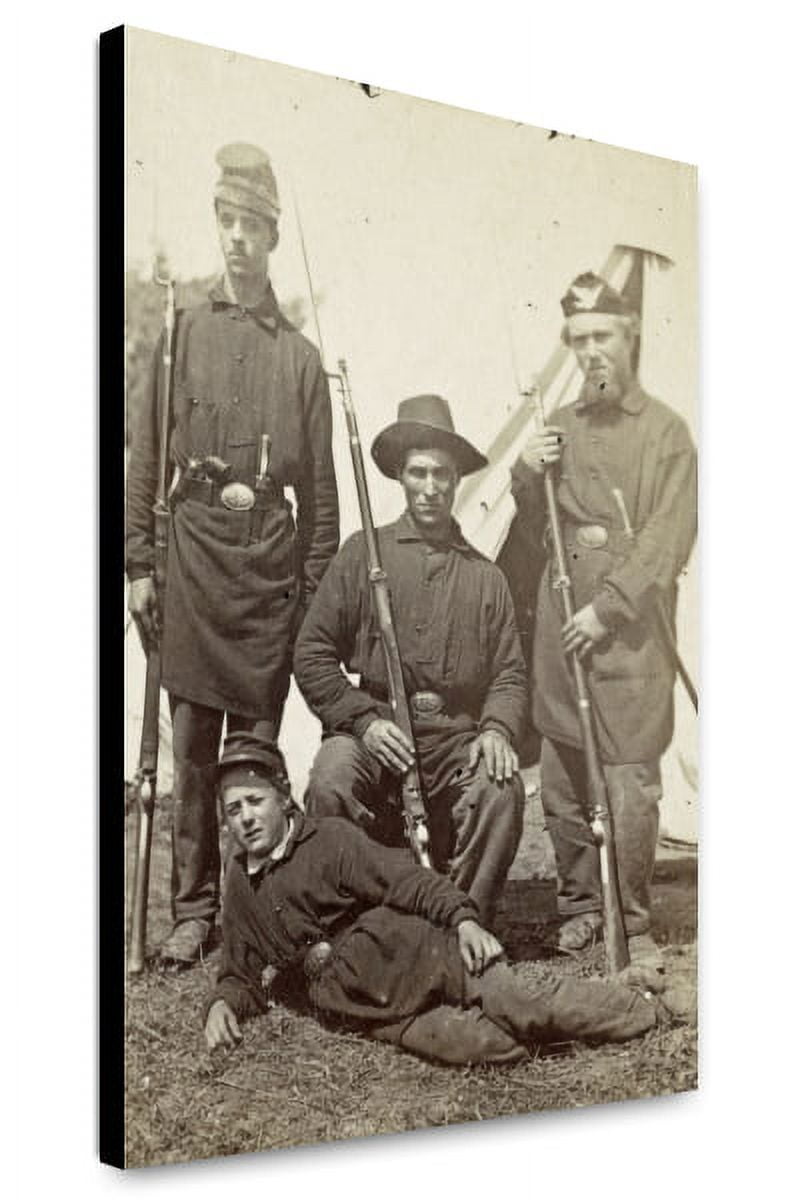 Canvas Print: 2d Rhode Island Infantry, circa 1861 - Walmart.com