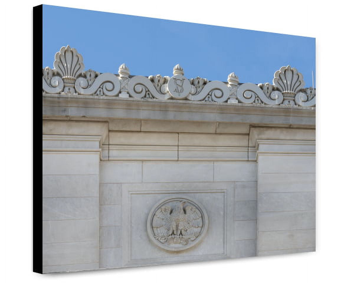 Canvas Print: Architectural Details At The Ed Edmondson Courthouse ...