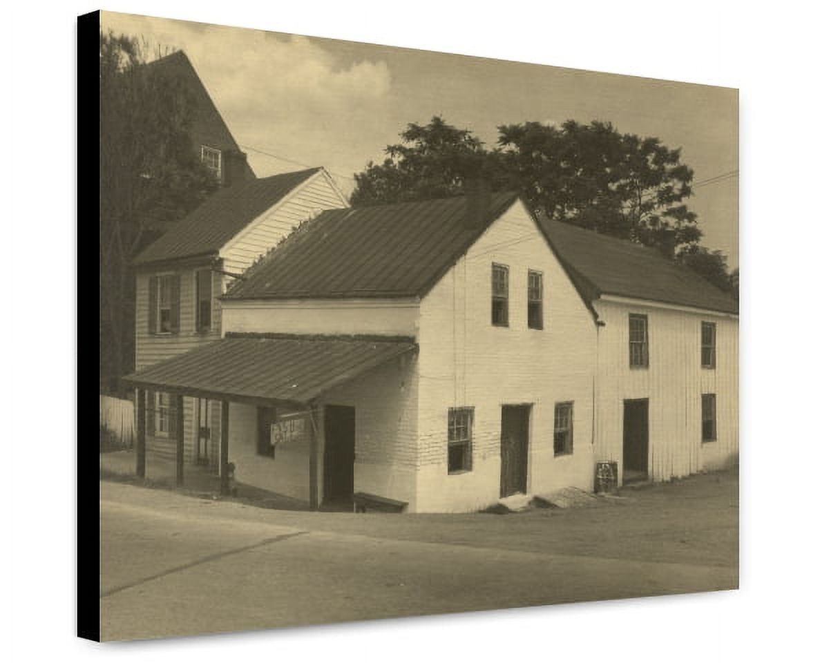 Canvas Print: Basil Gordon Warehouse, Scott's Hill, Falmouth, circa ...
