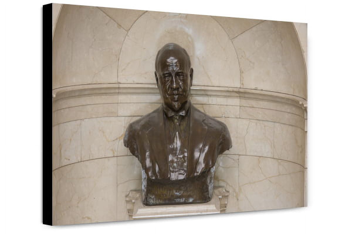 Canvas Print: Bust Of William H. Welch At The William H. Welch Medical ...