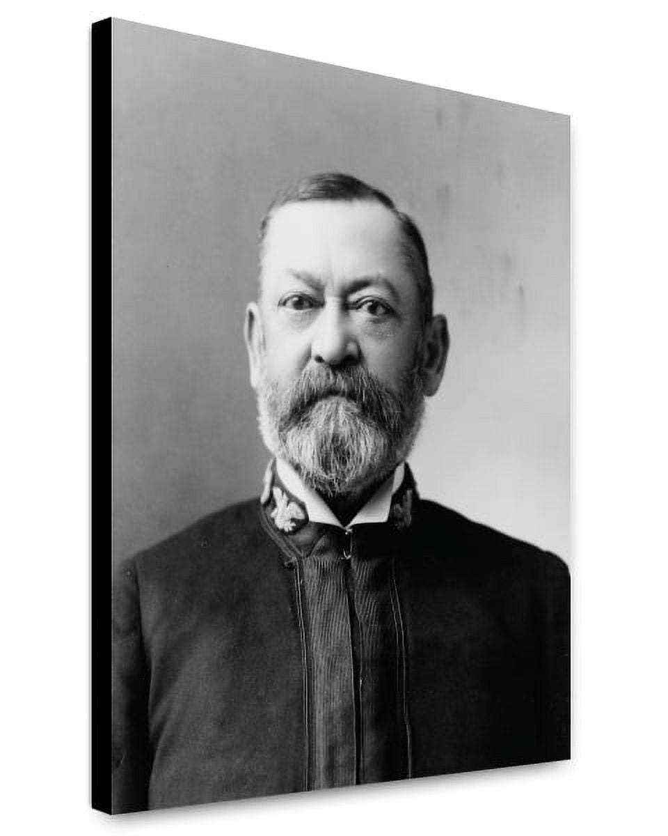 Canvas Print: Capt. James M. Miller, Head-And-Shoulders Portrait ...