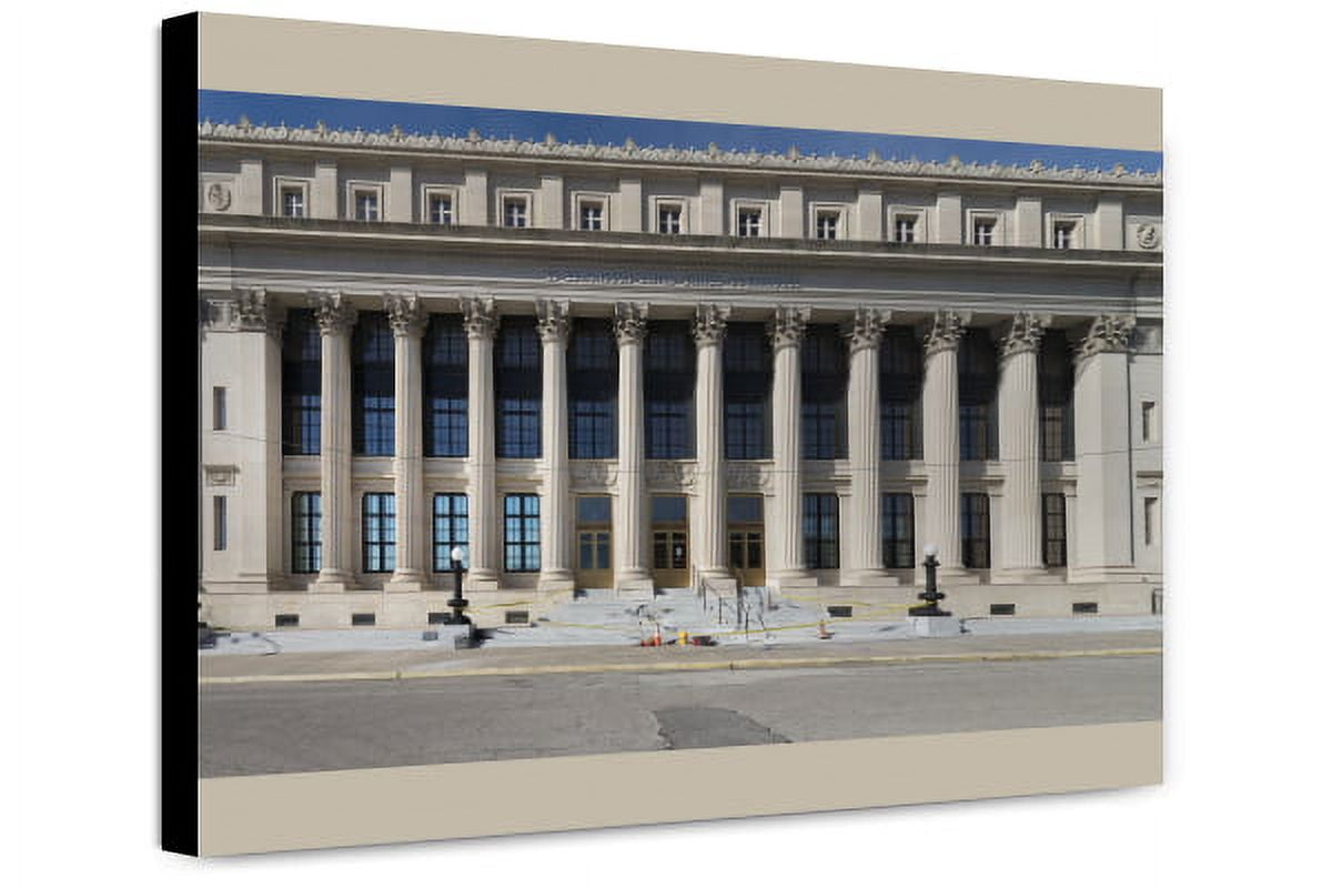 Canvas Print: Exterior Of The Ed Edmondson Courthouse, Also Known As ...
