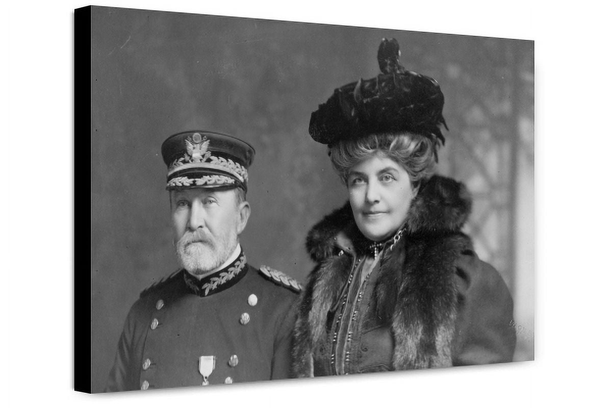 Canvas Print: Gen. Frederick Dent Grant, Head-And-Shoulders Portrait ...