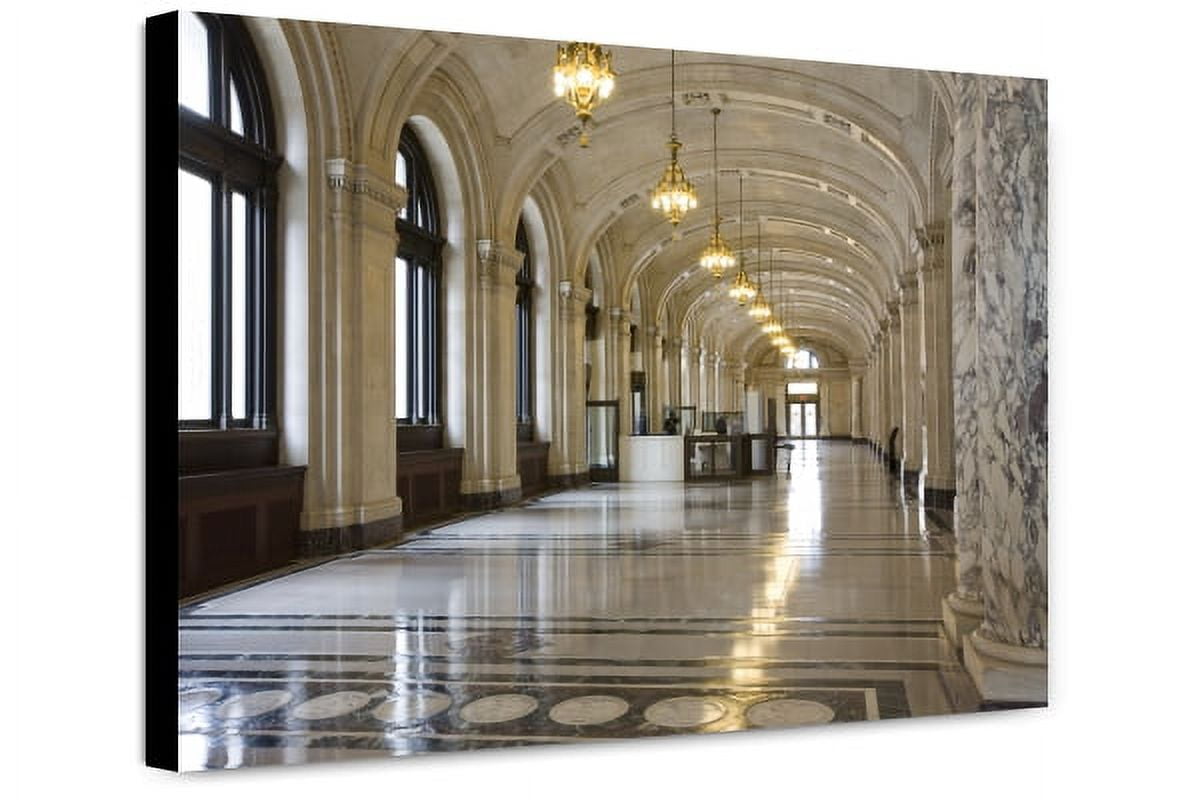 Canvas Print: Grand Hall, Looking East, Howard M. Metzenbaum U.S ...