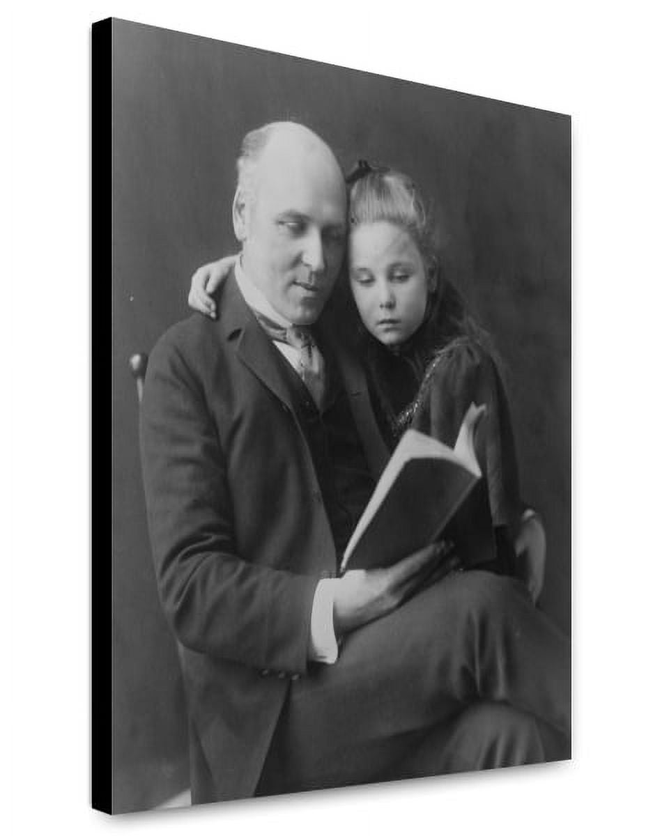 Canvas Print: Howard Pyle, Three-Quarter Length Portrait, Seated ...