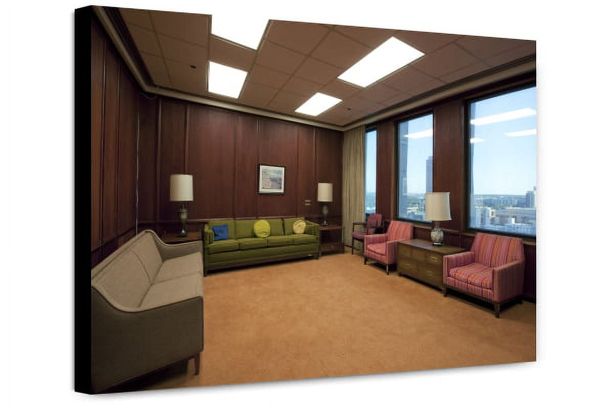 Canvas Print: Interior View Of The Lbj Suite Of Offices, J.J. Pickle ...