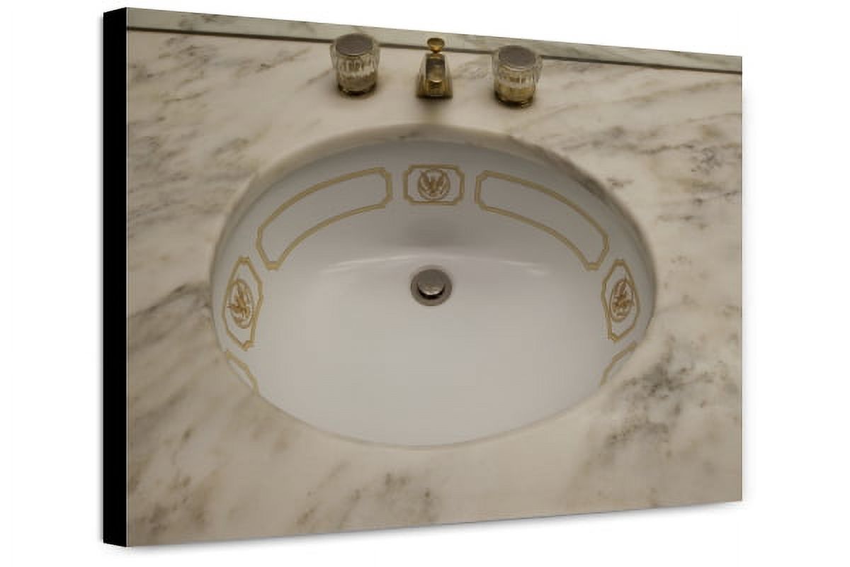 Canvas Print: Interior View Of The Lbj Suite Of Offices, J.J. Pickle ...