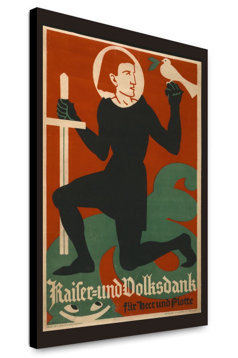 Canvas Print: Kaiser- Und Volksdank Fur Heer Und Flotte, 1916 - Walmart.com