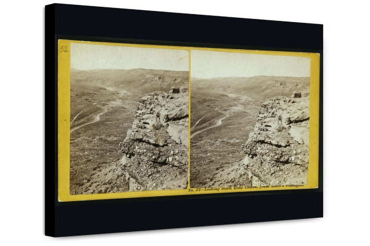 Canvas Print: Looking Down Devil's Canon, From Devil's Post Office ...