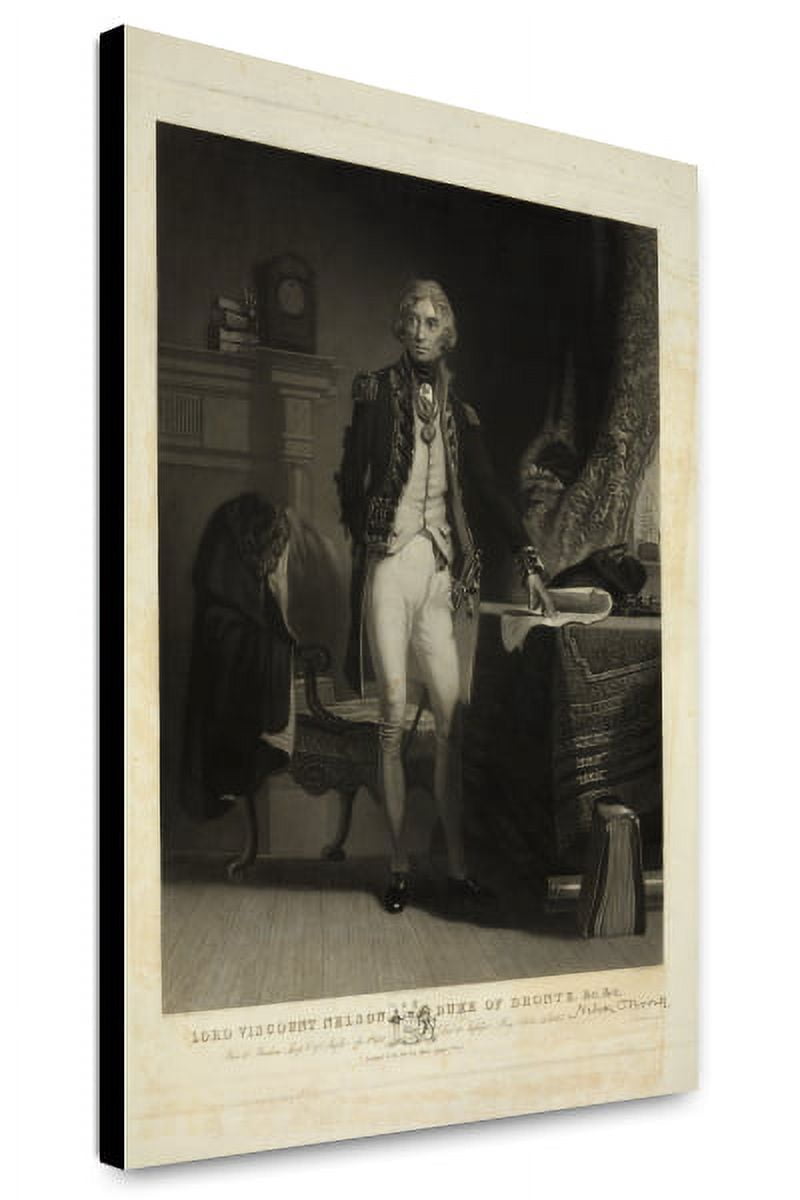 Canvas Print: Lord Viscount Nelson Duke Of Bronte, &c.&c., 1845 ...