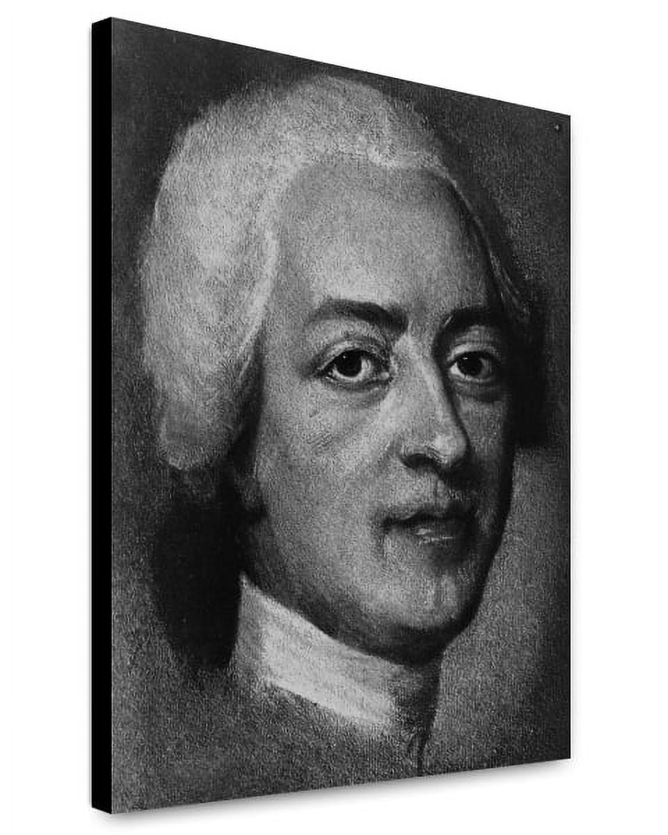 Canvas Print: Louis XV, King Of France, Head-And-Shoulders Portrait ...