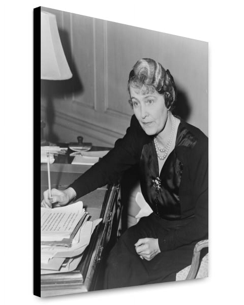 Canvas Print: Marjorie Merriweather Post Hutton Davies, Three-Quarter ...