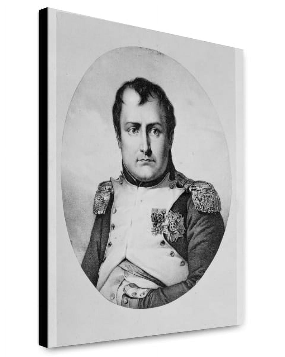 Canvas Print: Napoleon I, Head-And-Shoulders Portrait, Facing Front ...