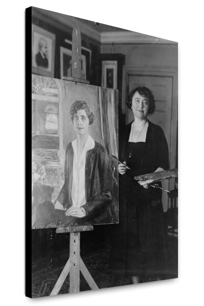 Canvas Print: New Portrait Of Mrs. Coolidge Likely To Adorn White House ...