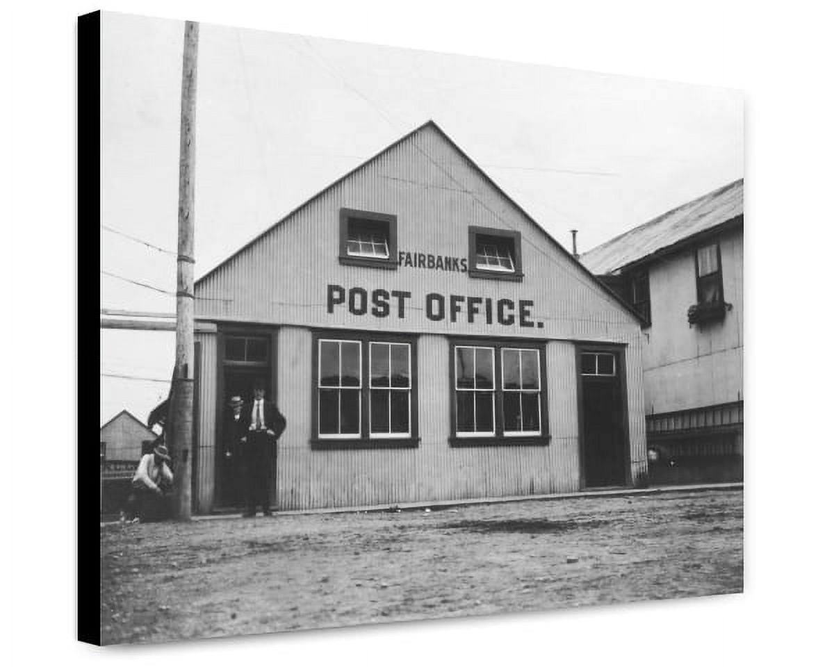 Canvas Print: Post Office, circa 1900 - Walmart.com