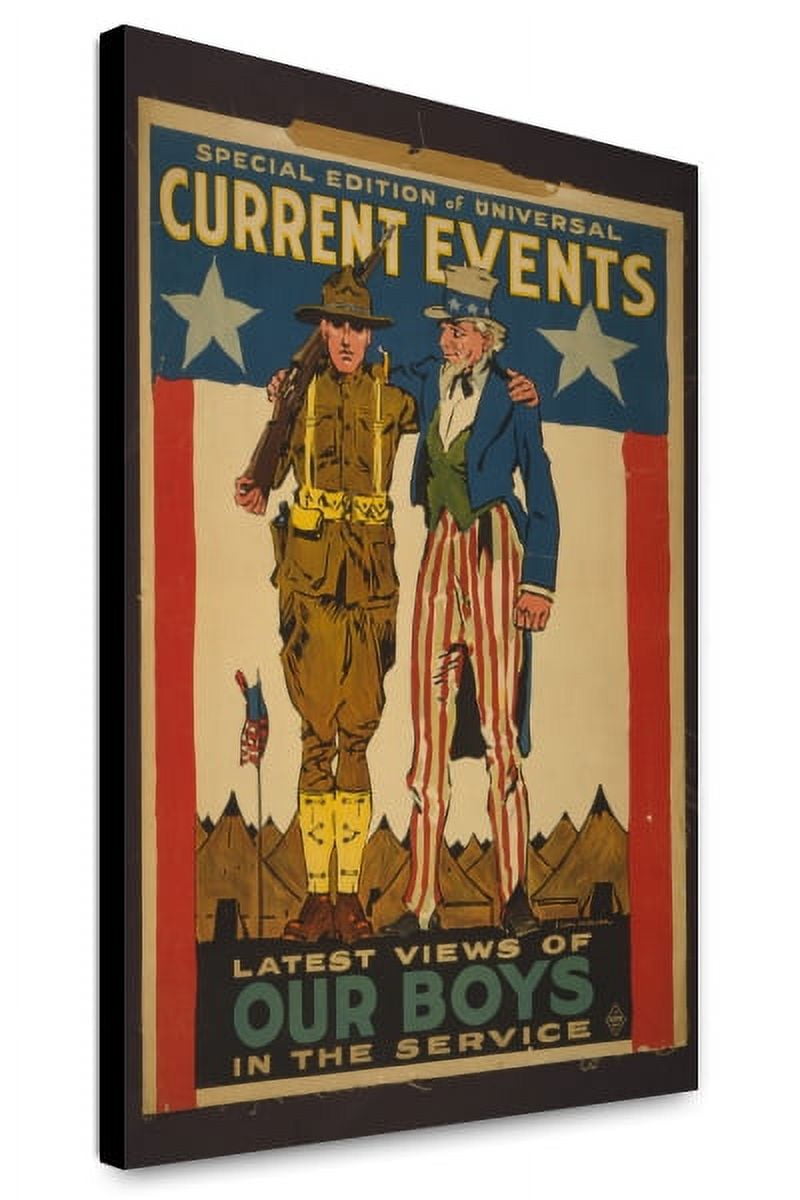 Canvas Print: Special Edition Of Universal Current Events Latest Views ...