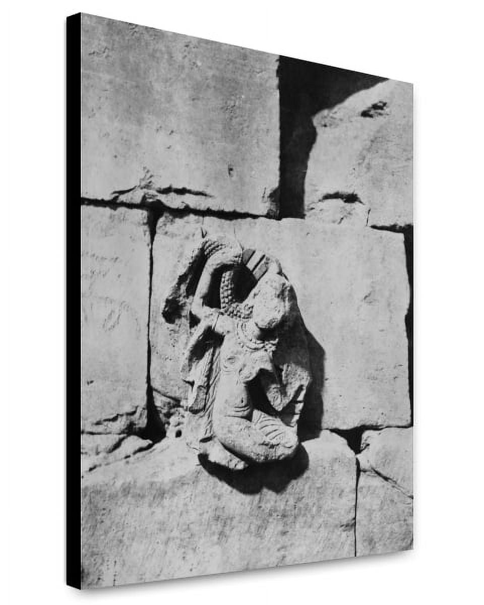 Canvas Print: Tafah (Taphis) - Constructions A Assises Courbes - Figure ...