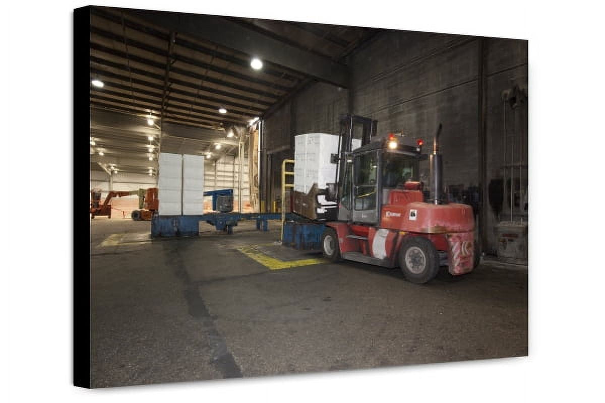 Canvas Print: The Alabama River Pulp Company And The Claiborne Mill ...