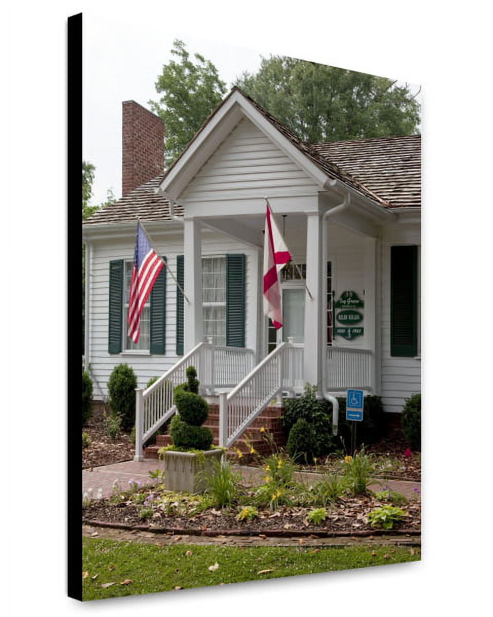 Canvas Print: The Grounds And Interiors Of Ivy Green, The House Where ...