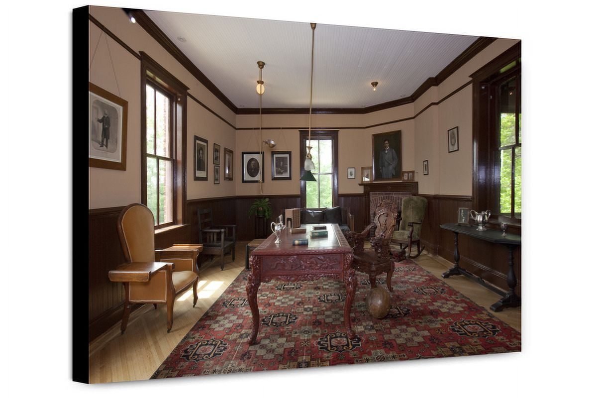 Canvas Print: The Oaks, Home Built For Booker T. Washington And His ...