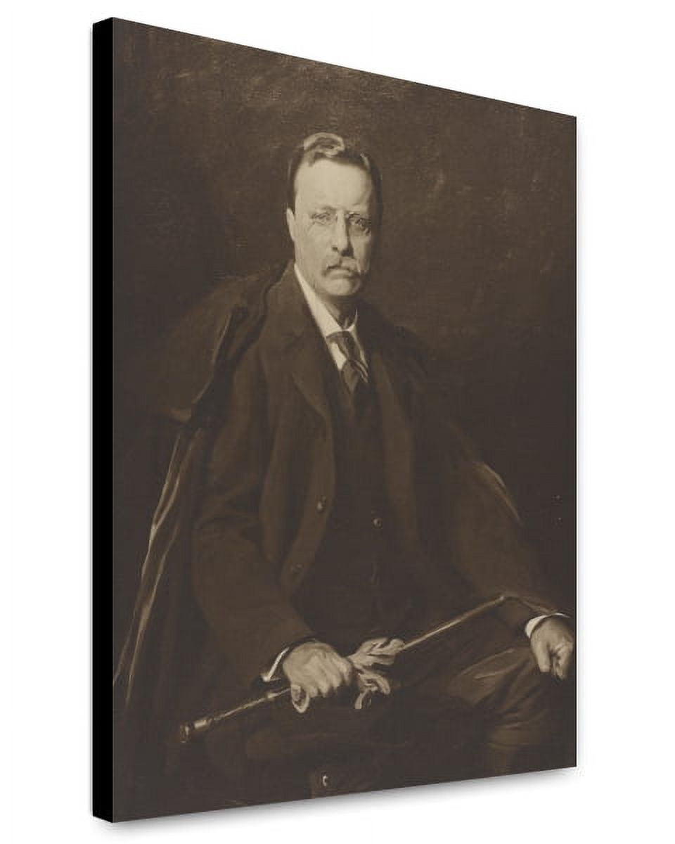 Canvas Print: Theodore Roosevelt, Three-Quarter Length Portrait ...