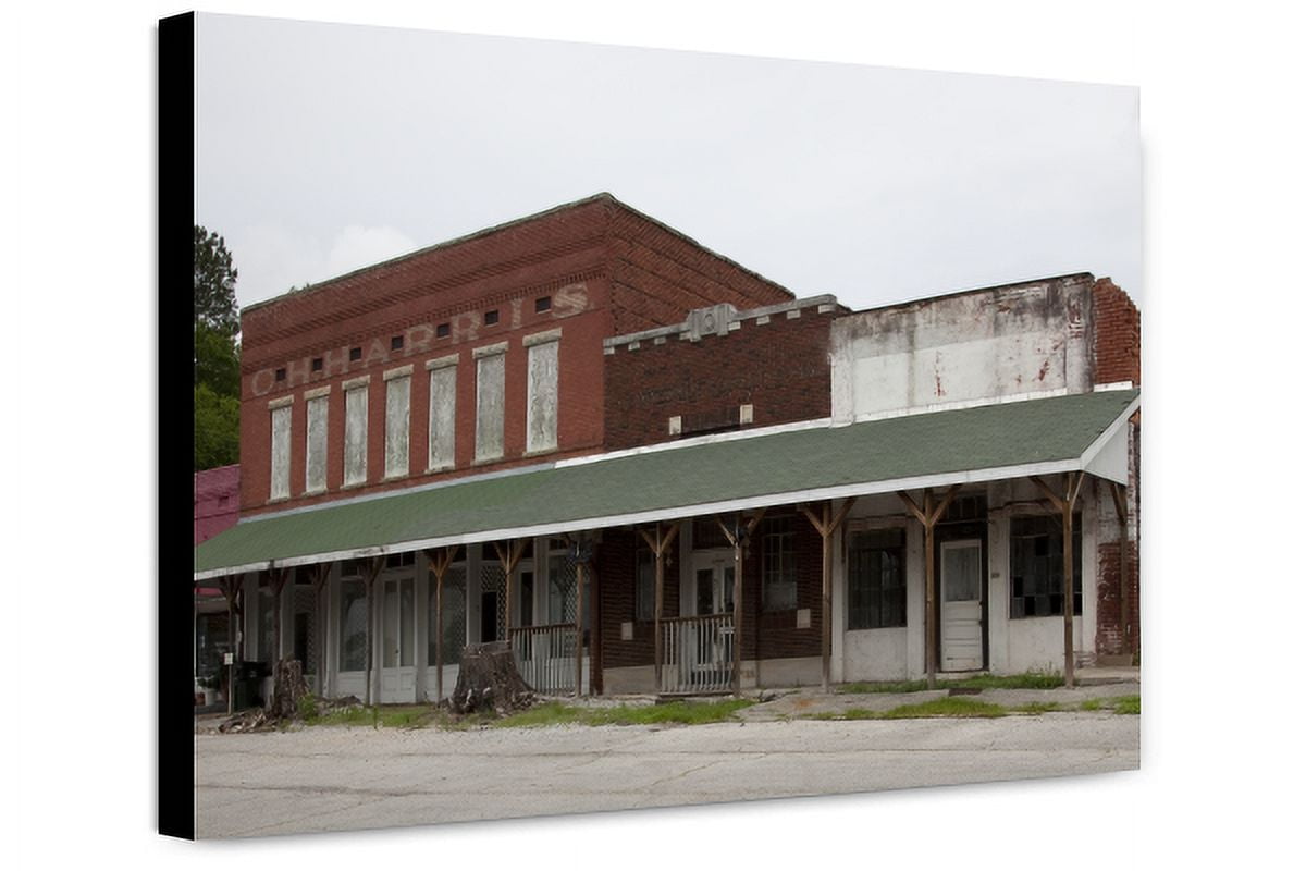 Canvas Print: These Commercial Buildings Reflect The Heyday Of Downtown ...