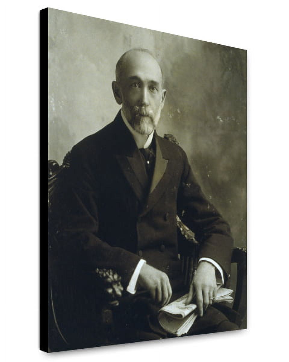 Canvas Print: Thomas C. Platt, Three-Quarter Length Portrait, Seated In ...