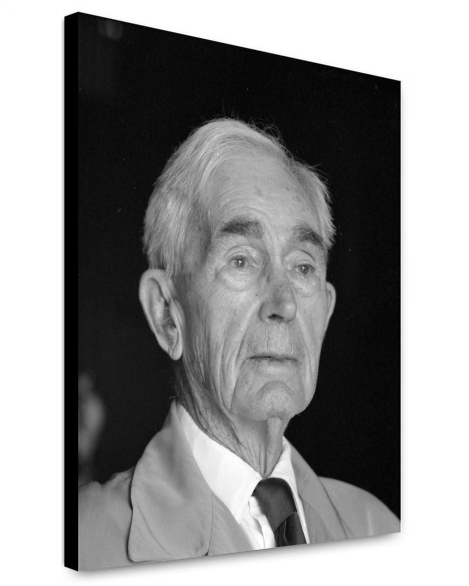 Canvas Print: Uncle Jim Greenway, Head-And-Shoulders Portrait, Facing ...