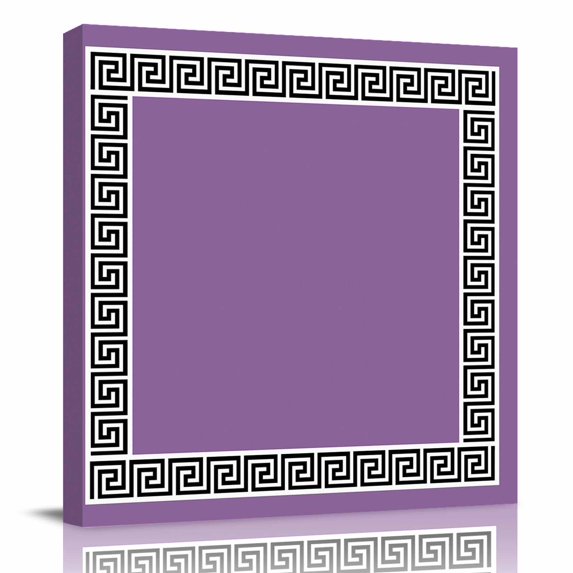 Canvas Print Wall Art Oil Paintings Greek Art Inspired Classic Pattern ...