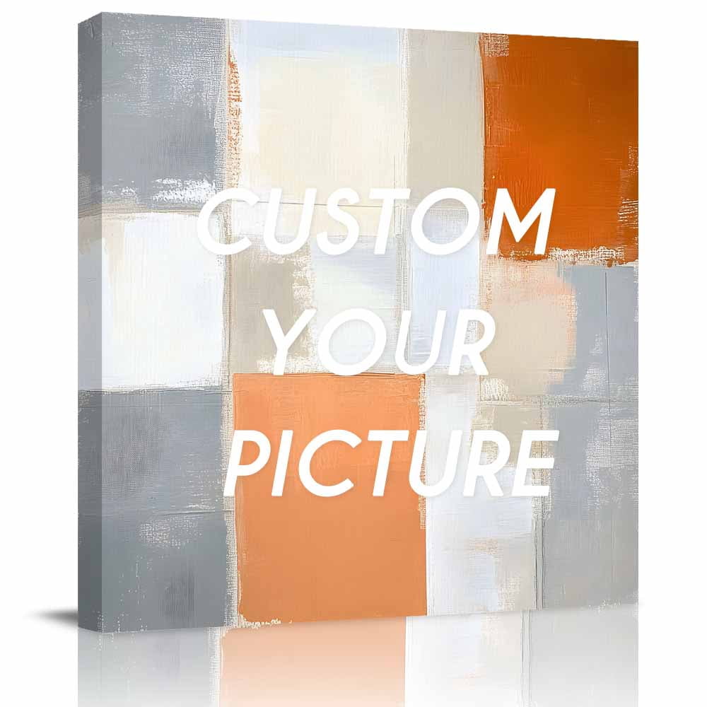 Canvas Print Wall Art Oil Paintings Modern Abstract Color Blocks ...