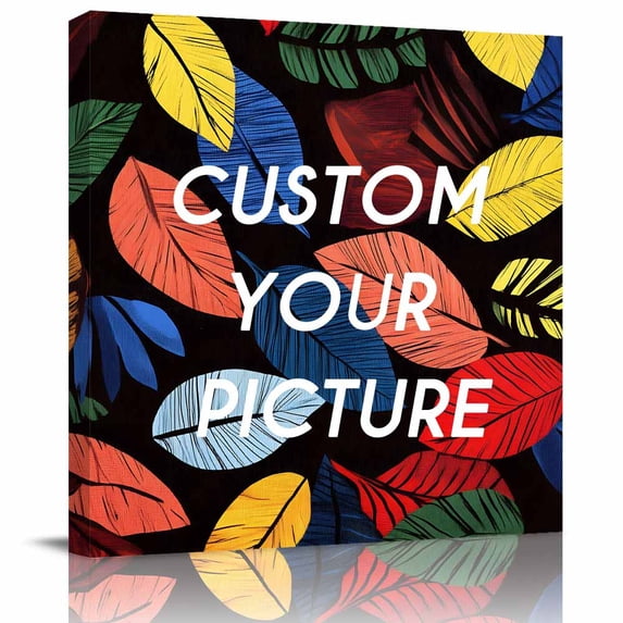 Canvas Print Wall Art Oil Paintings Spring Plant Colorful Botanical ...