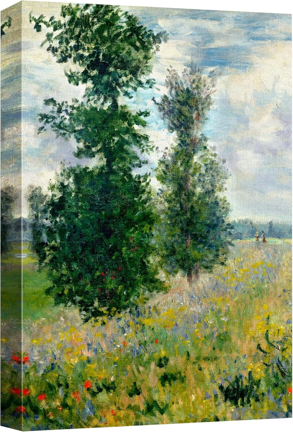 Canvas Print Wall Art Poppy Fields Near Argenteuil Claude Monet ...