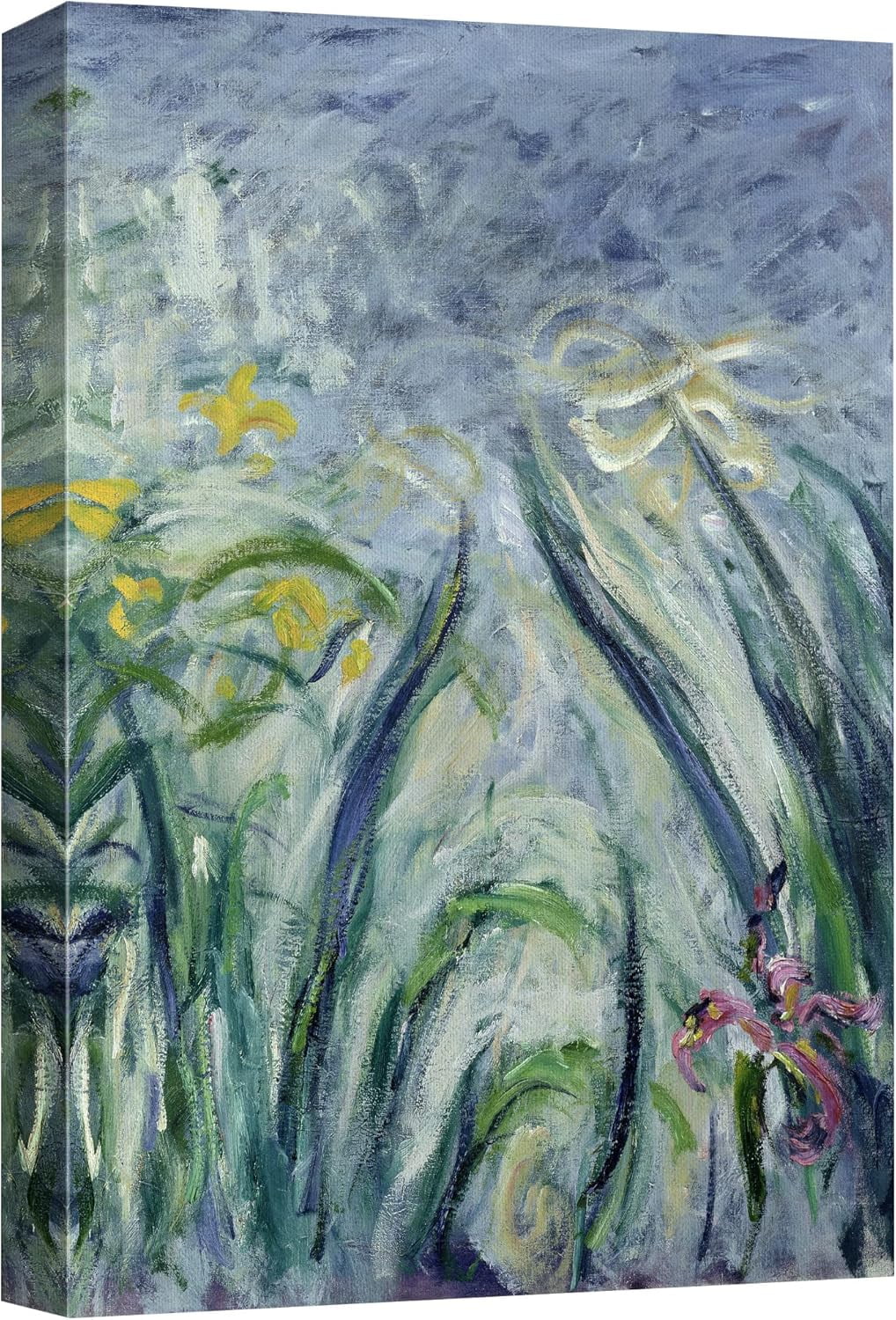 Canvas Print Wall Art Still Life at Pond Claude Monet Classical ...