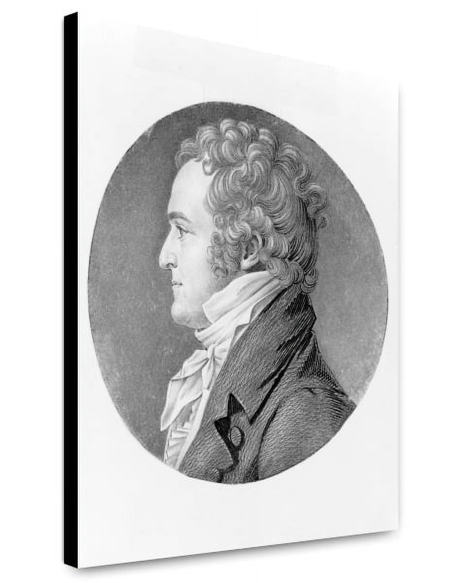 Canvas Print: William Wirt, Head-And-Shoulders Portrait, Facing Left ...