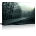 Canvas Prints Wall Art - Beautiful Scenery/Landscape Fog/Misty Morning ...