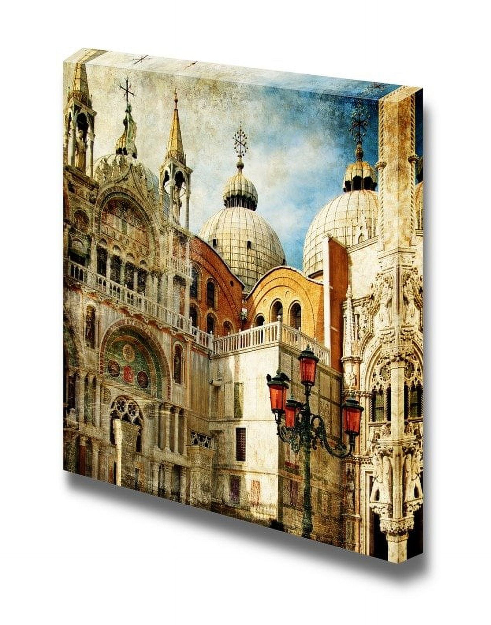 Canvas Prints Wall Art - Beautiful Scenery/Landscape Venice San Marco ...