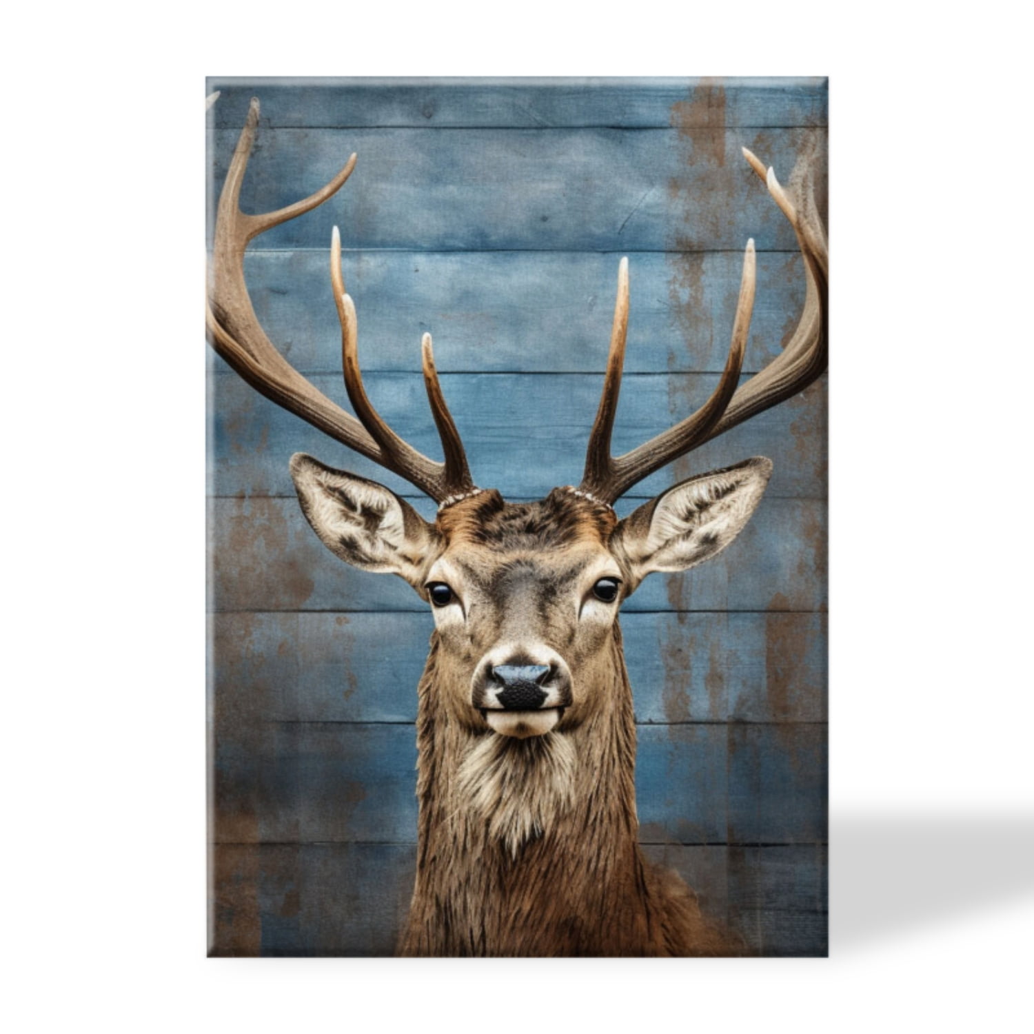 Canvas Prints Wall Art Framed Hanging Painting Wall Art,Large Stag Head ...