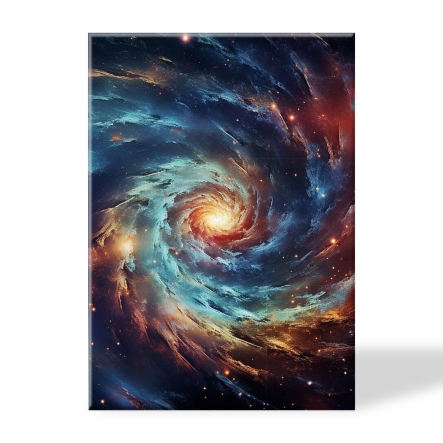 Canvas Prints Wall Art Framed Hanging Painting Wall Art,Spiral Galaxy ...