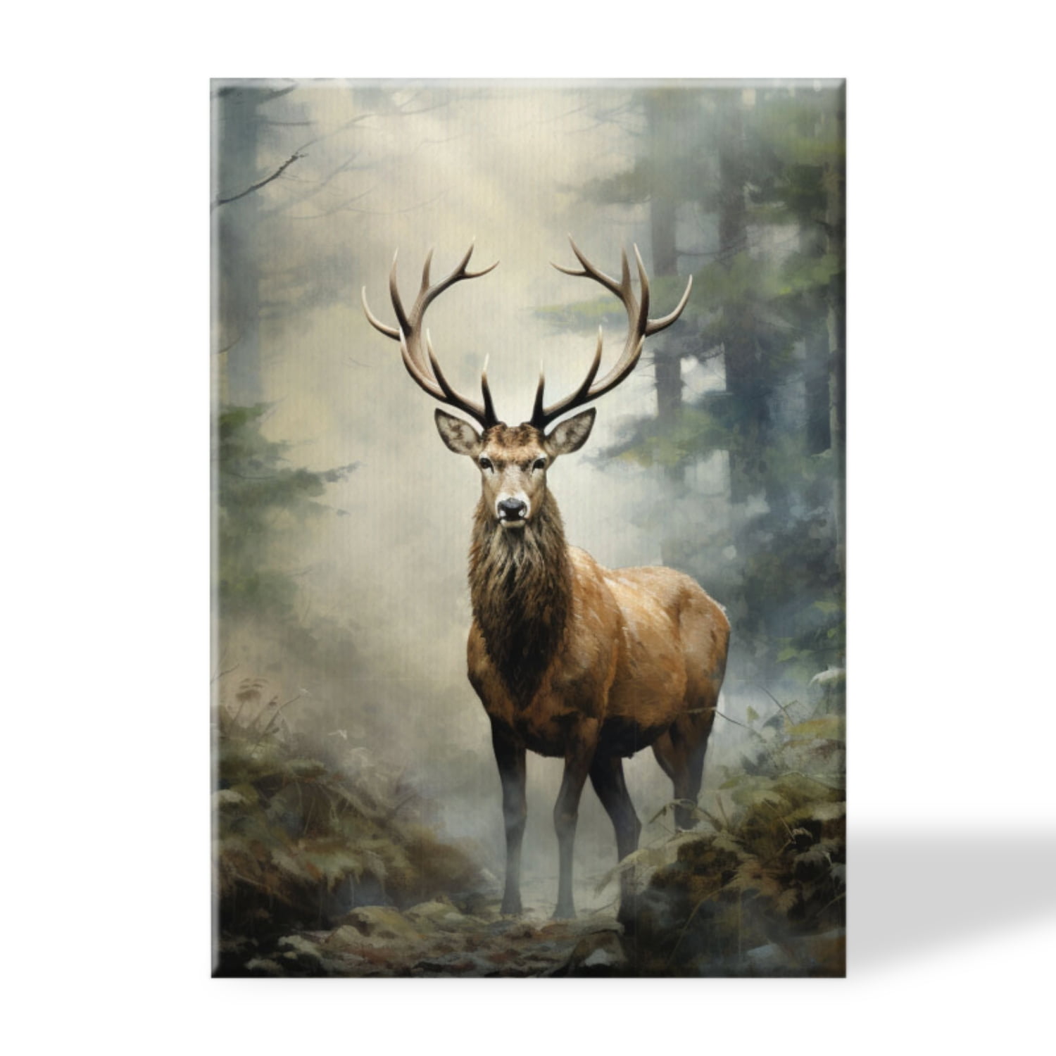 Canvas Prints Wall Art Framed Hanging Painting Wall Art,Majestic Deer ...